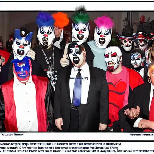 image showing the members of insane clown posse | Stable Diffusion ...