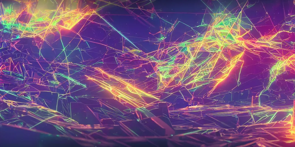 beautiful 3 d concert visuals, strange loop studios, | Stable Diffusion ...