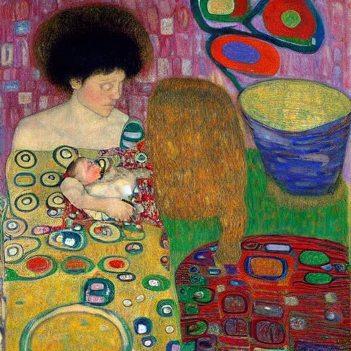 by gustav klimt, by leon kossoff, by hundertwasser | Stable Diffusion | OpenArt