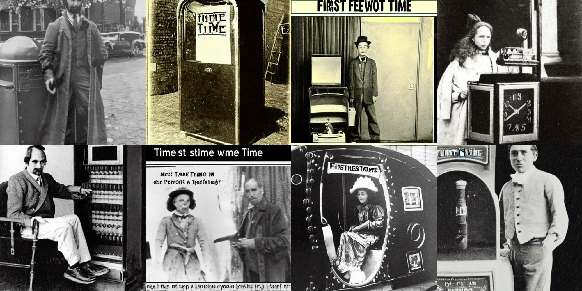 first person to use a time machine | Stable Diffusion | OpenArt