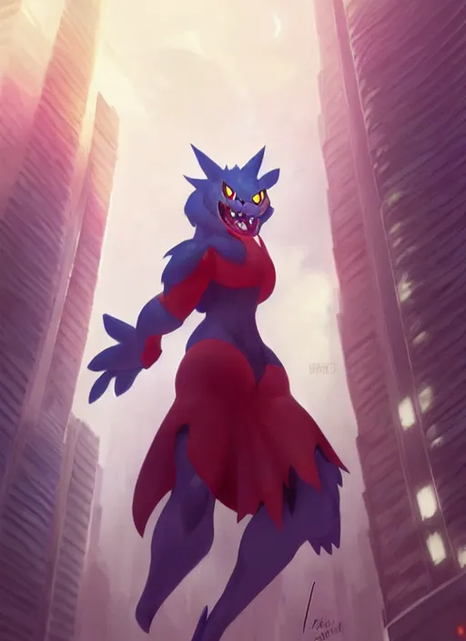 character portrait of a Incineroar pokemon wearing a | Stable Diffusion ...