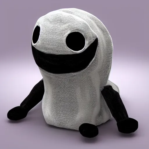 cute fumo plush of the hole - dwelling beast of a | Stable Diffusion ...