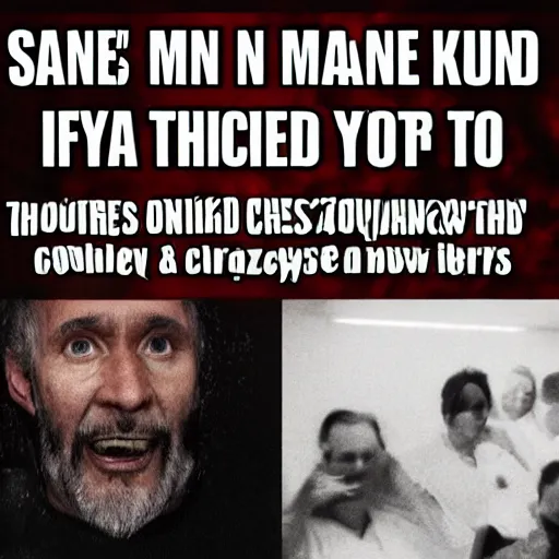 sane man in a psych ward surrounded by crazy people | Stable Diffusion ...