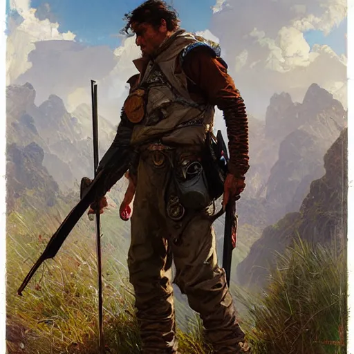 rugged ranger by Stanley Artgerm Lau, greg rutkowski, | Stable ...