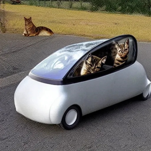 a car shaped like a cat | Stable Diffusion | OpenArt