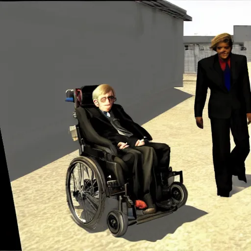 stephen hawking and barrack obama in metal gear solid | Stable ...