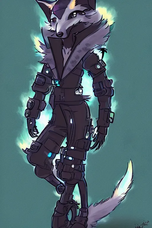 a detailed illustration of an anthropomorphic fox | Stable Diffusion ...