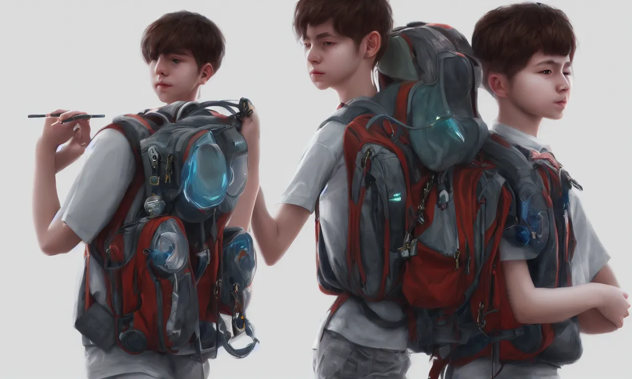 an concept art illustration, photorealistic portrait | Stable Diffusion ...