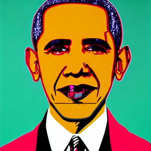 pop art portrait of obama by andy warhol | Stable Diffusion | OpenArt