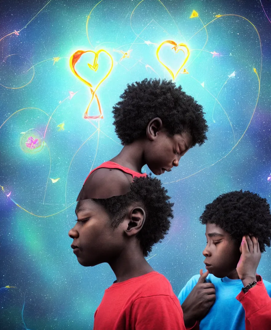 a realistic photograph of a black heartbroken crying | Stable Diffusion ...