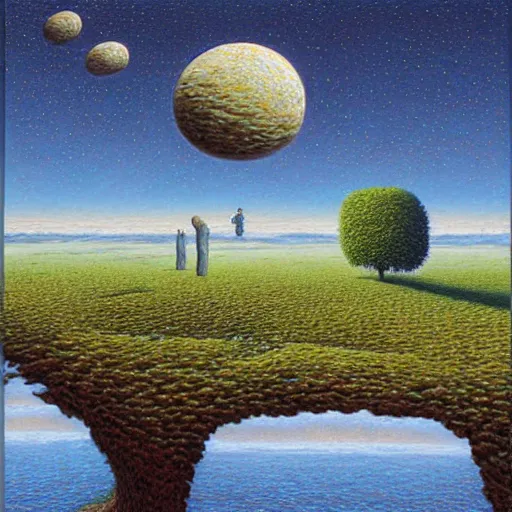 a landscape by rob gonsalves and peter gric | Stable Diffusion | OpenArt