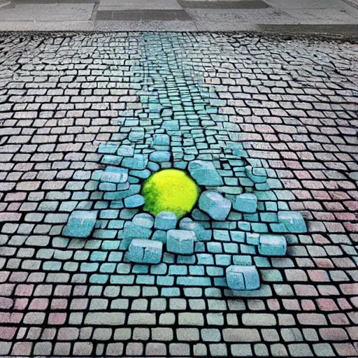 heroinchic street chalk art illusion by erik johansson | Stable ...