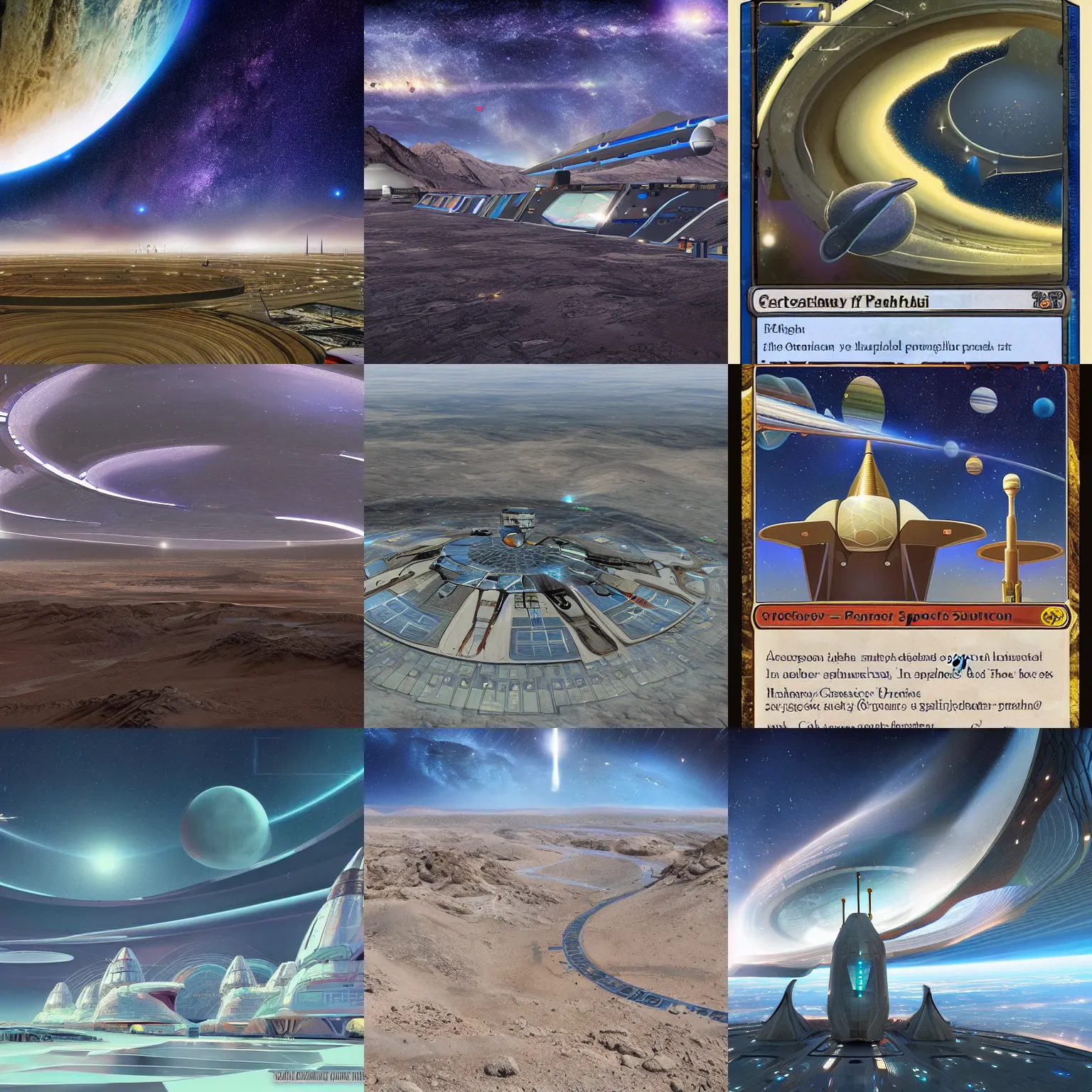 galactic spaceport, Afshar Petros | Stable Diffusion | OpenArt