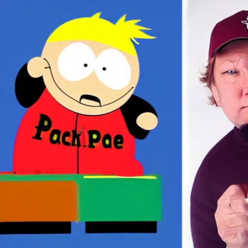 photo Randy from South Park, live action, hyper | Stable Diffusion