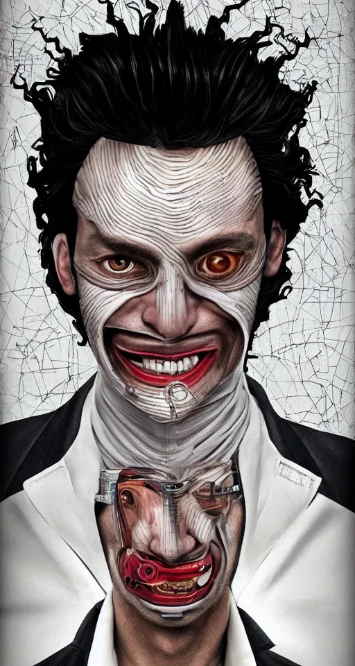 A portrait photo of a latino mad scientist male with | Stable Diffusion ...