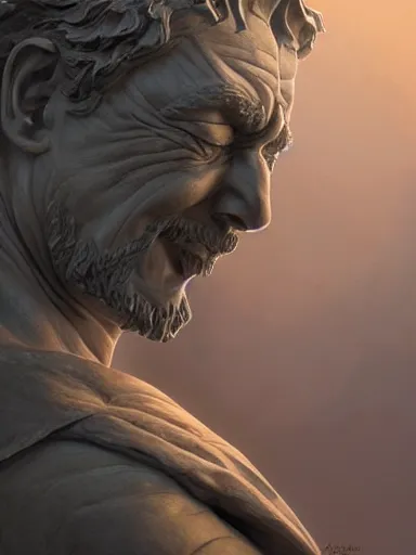 a man, sculptor, sculpting a statue. intricate, | Stable Diffusion ...