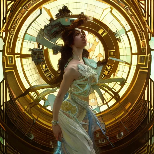 a stunning dynamic pose full body of a celestial | Stable Diffusion