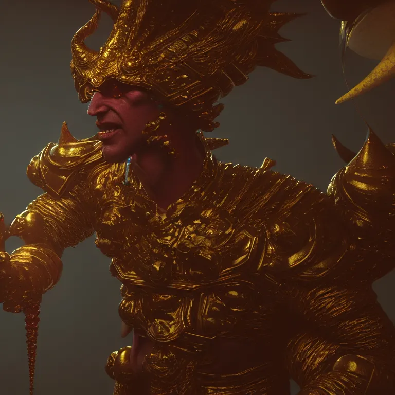 a cinematic shot of jester god, hyperdimensional, | Stable Diffusion ...