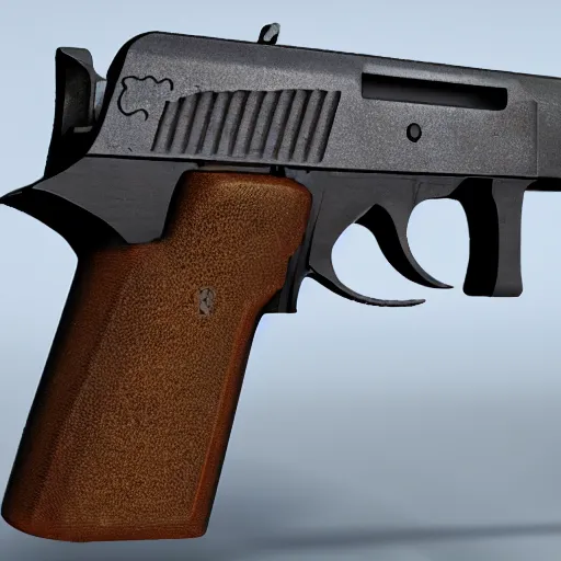 3d render of a desert eagle gun, 8k, ultra HD | Stable Diffusion | OpenArt