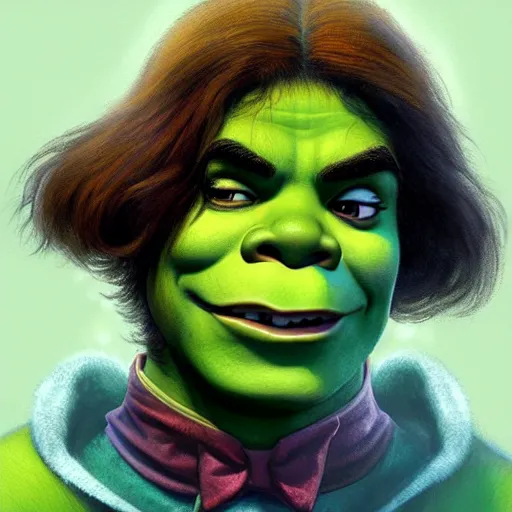 shrek as michael jackson, highly detailed, digital | Stable Diffusion