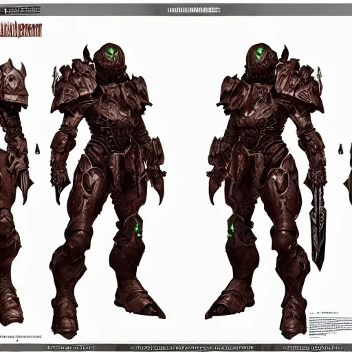 fantasy art of doom slayer, intricate, smooth | Stable Diffusion