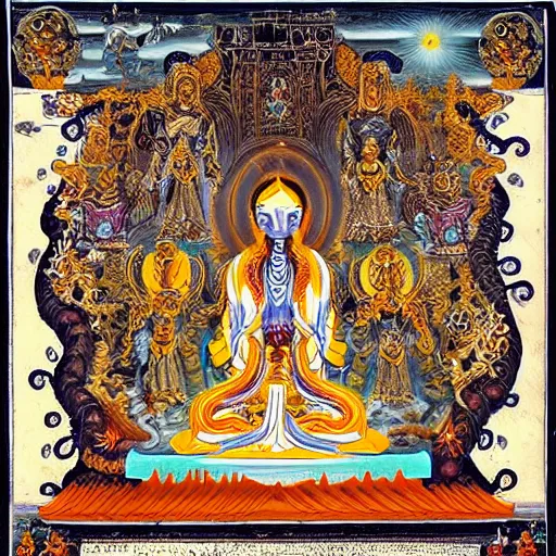 enlightenment female sacred power + mystic object + | Stable Diffusion ...