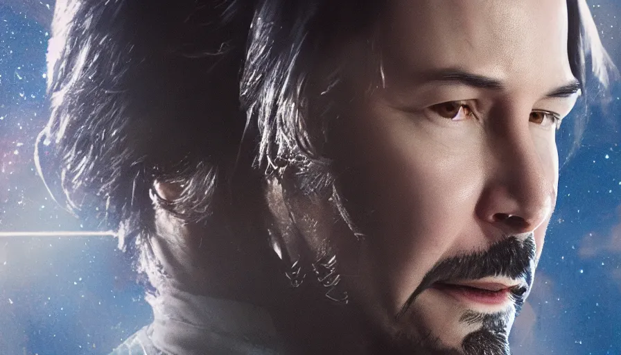 Keanu Reeves Shoot at the moon ,featured in cinematic, | Stable ...