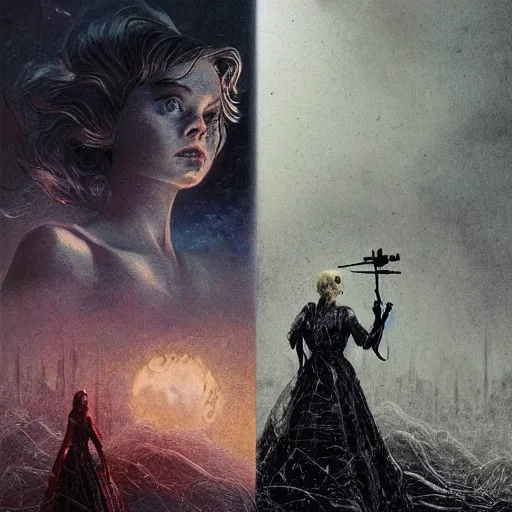 Elle Fanning in the painted world of Fallout 3 and | Stable Diffusion ...