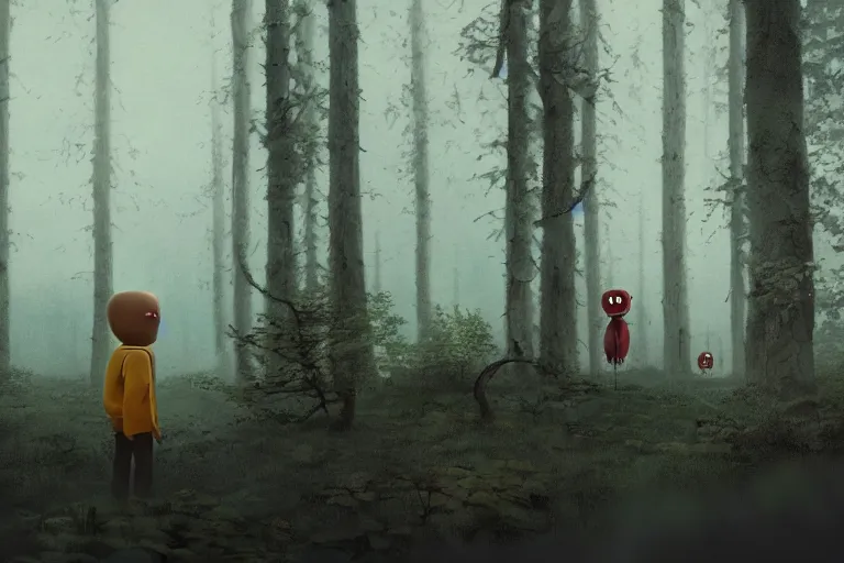 a scary man staring at you with a creepy smile showing | Stable Diffusion