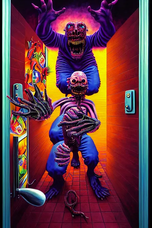 a hyperrealistic painting of the final boss fight | Stable Diffusion ...