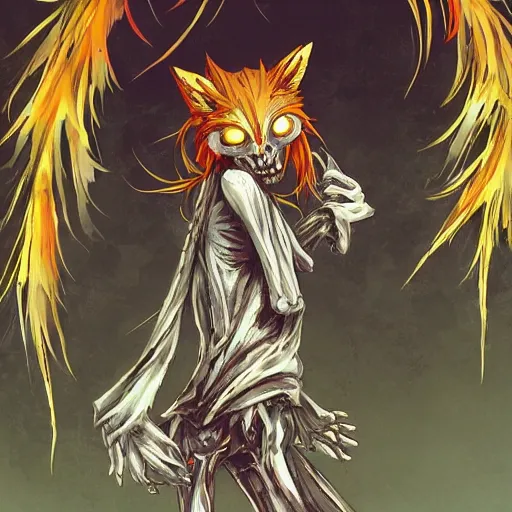 Cute chinese phoenix wearing a wizard\'s hat and | Stable Diffusion ...