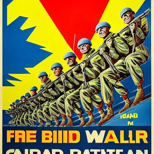 a world war two propaganda poster of a man pointing, | Stable Diffusion ...