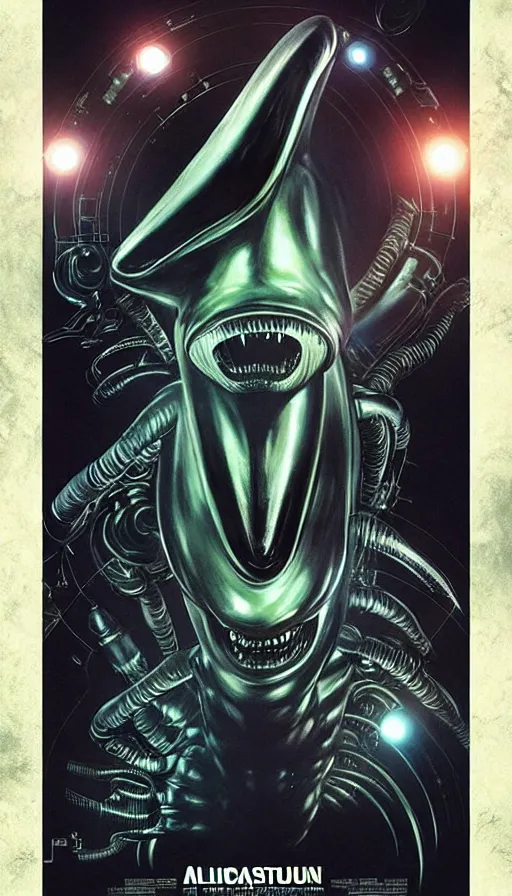 exquisite alien poster art by weta studio, 8 k, | Stable Diffusion ...