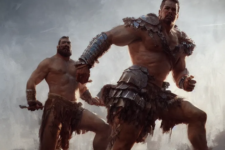 Gladiator, muscular, cinematic lighting, dramatic | Stable Diffusion | OpenArt