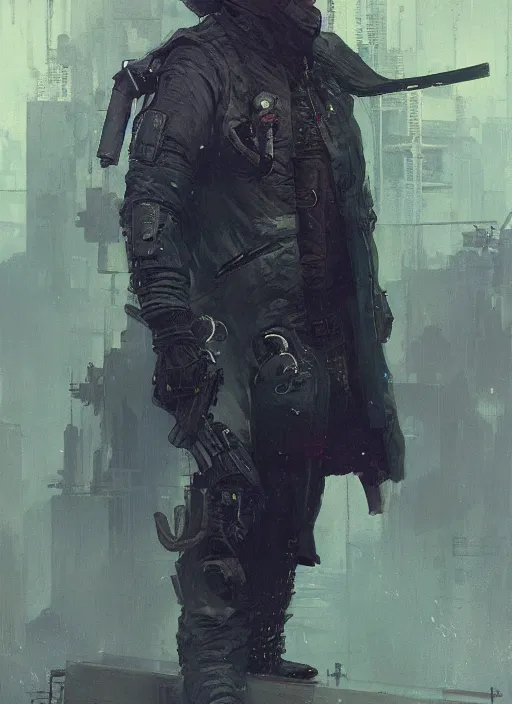 kingpin. cyberpunk assassin in tactical gear. blade | Stable Diffusion ...