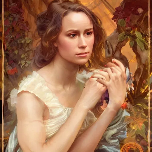 a fantasy style portrait painting of rachel lane / | Stable Diffusion ...