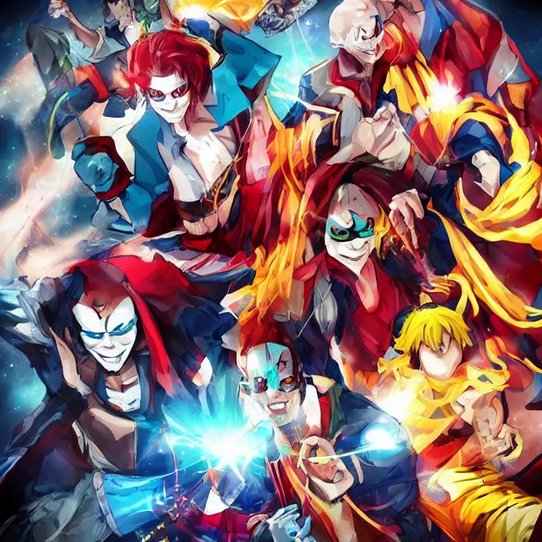 “portrait of two jesters, street fighting, | Stable Diffusion | OpenArt