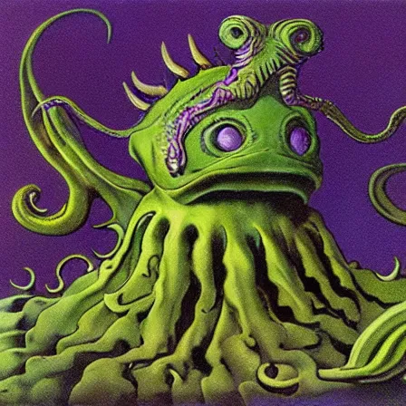 art by roger dean. cute cthulhu icon avatar | Stable Diffusion | OpenArt
