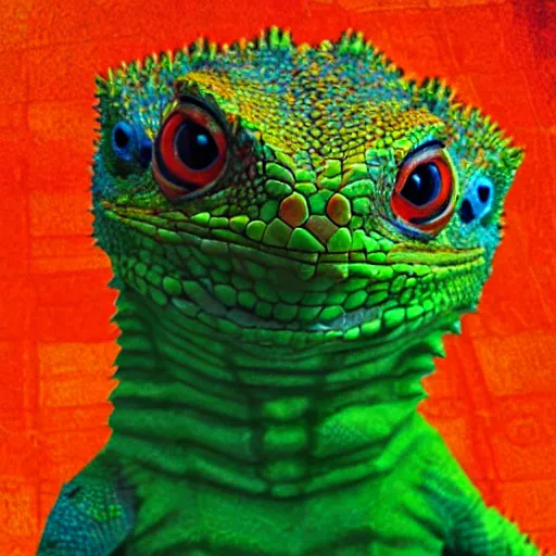 the mona lizard | Stable Diffusion | OpenArt