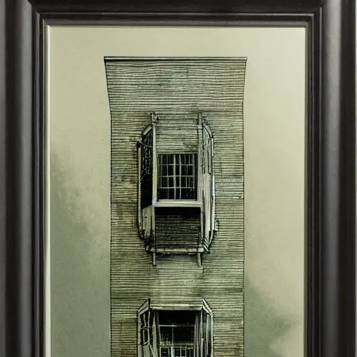 scp house, painting by tim bradstreet and michael | Stable Diffusion ...