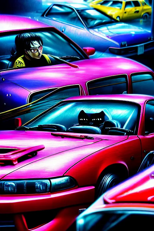 realistic detailed image of a jdm cars. depth | Stable Diffusion | OpenArt