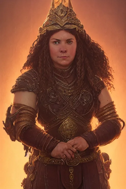 Portrait | female dwarf queen | bronze dwarven | Stable Diffusion | OpenArt