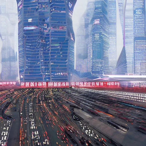 Neo-China arrives from the future. | Stable Diffusion