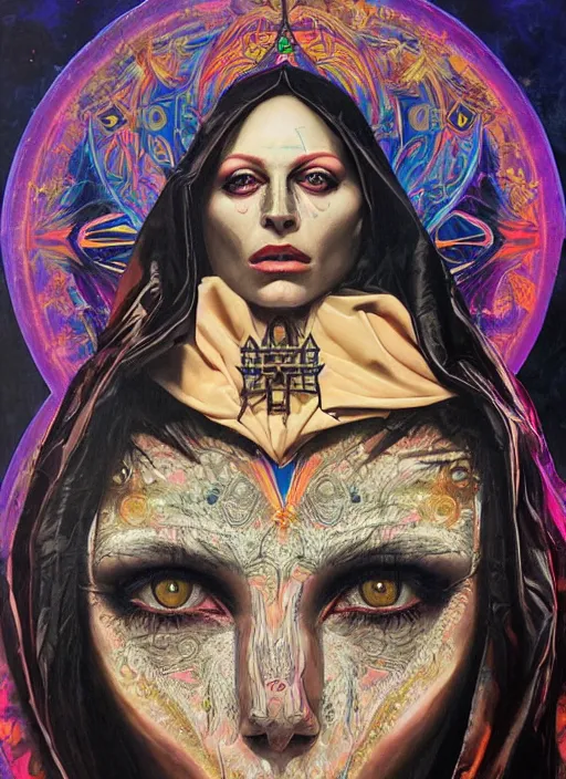 beautiful tripping cult magic psychic woman, | Stable Diffusion | OpenArt