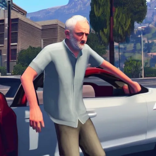 jeremy corbyn in grand theft auto 5 | Stable Diffusion | OpenArt