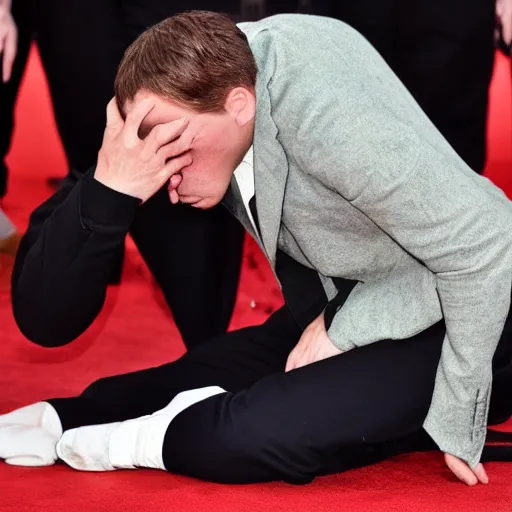 High resolution!! Hollywood actor puking on the Red | Stable Diffusion ...