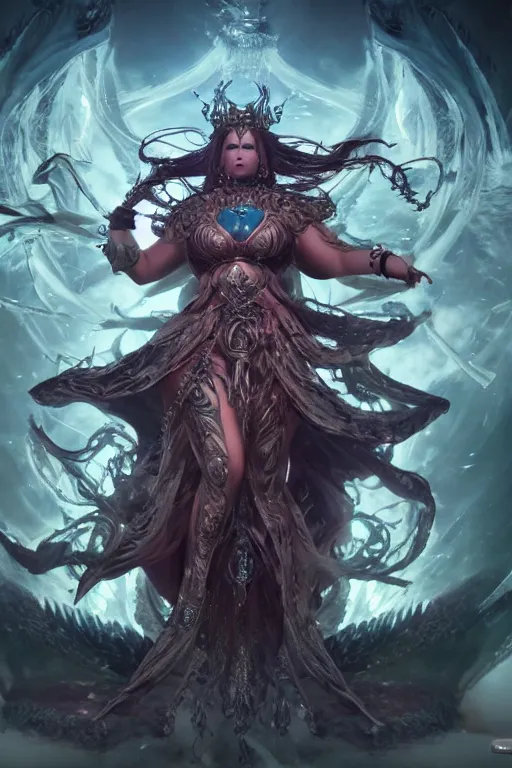 an ultra detailed 3 d render of the voluptuous and | Stable Diffusion ...