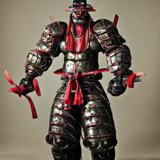 very big very muscular very buff very strong samurai, | Stable ...