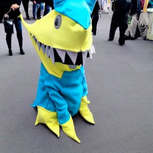 walter white wearing a shark cosplay, shark hoodie | Stable Diffusion ...