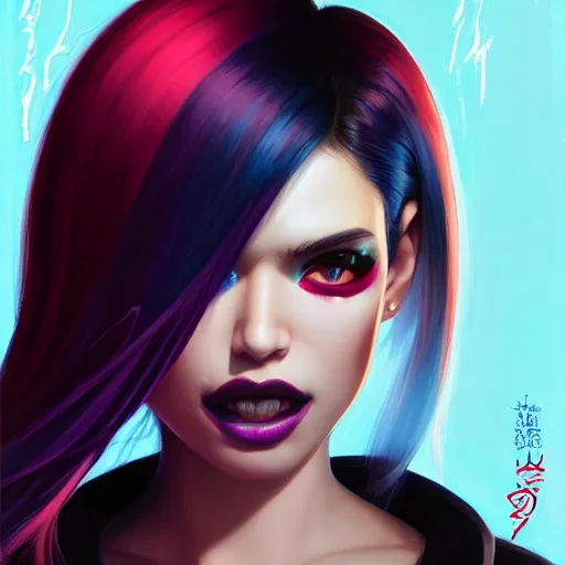 voidcore symmetrical woman with cute - fine - face, | Stable Diffusion